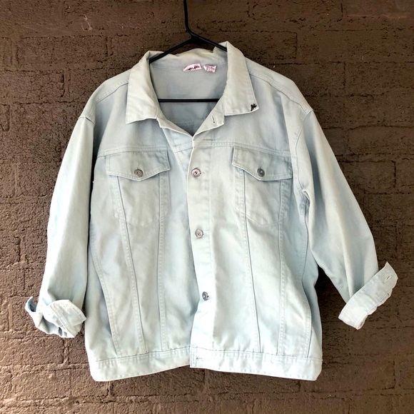Vintage | Jackets & Coats | Vintage Light Blue Denim Jacket | Poshmark